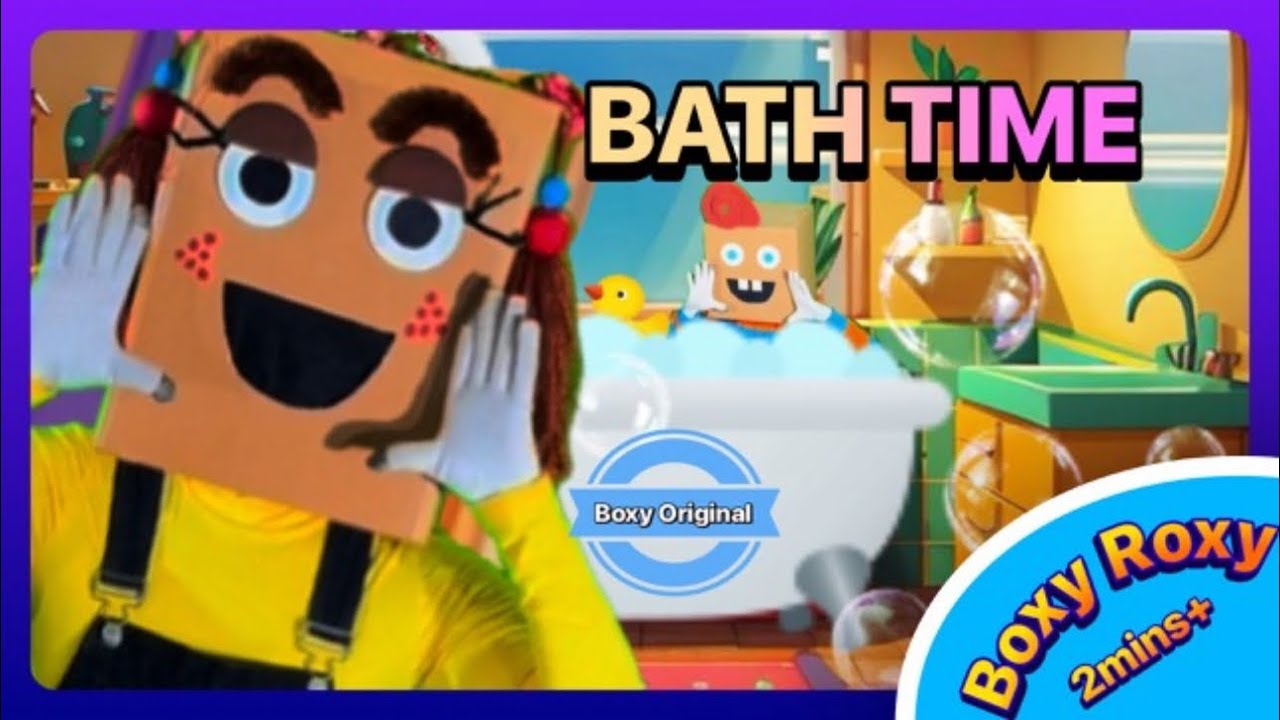 BATH TIME HIP HOP SONG | BOXY ROXY - YouTube