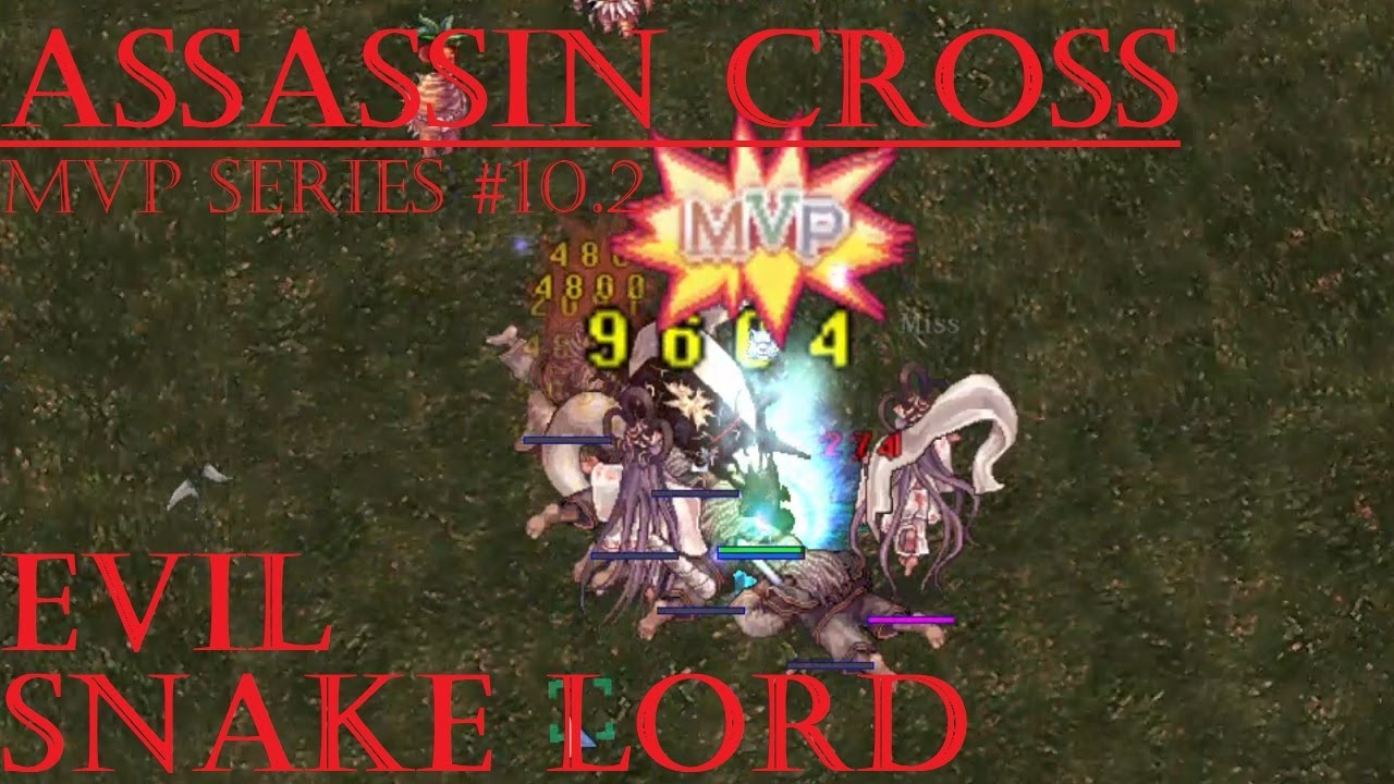 Ragnarok Online MSP SinxMVP10.2: Assassin Cross vs Evil Snake Lord MVP ...