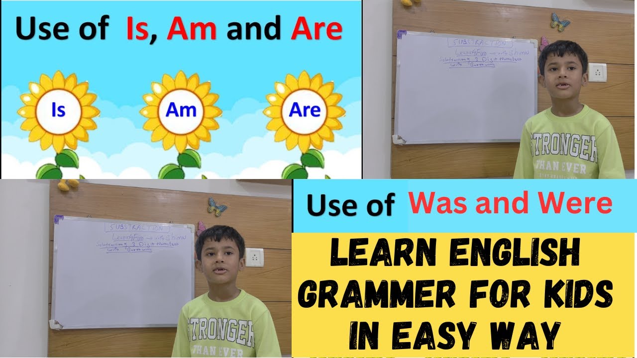 "Master Am, Is, Are, Was, Were in Just 5 Minutes! | Fun Grammar Lesson ...