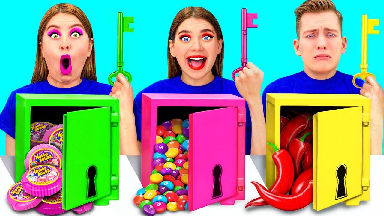 Solve the Mystery Challenge of 1000 Keys | Food Battle by TeenTeam ...