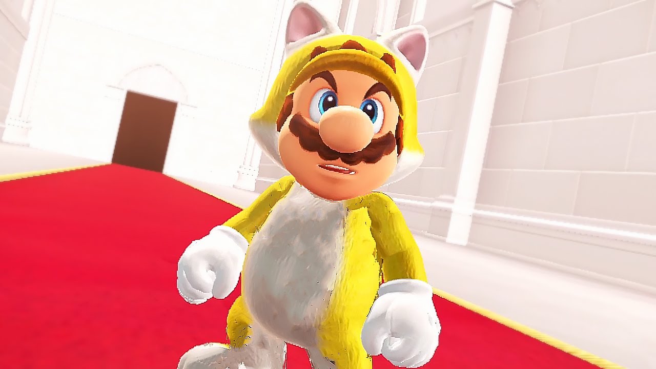 Cat Mario in Super Mario Odyssey - Final Boss & Ending - YouTube
