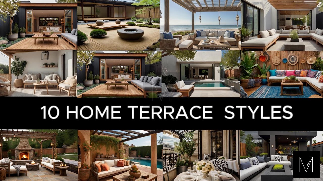 Top Ten Home terrace styles | House design ideas - YouTube