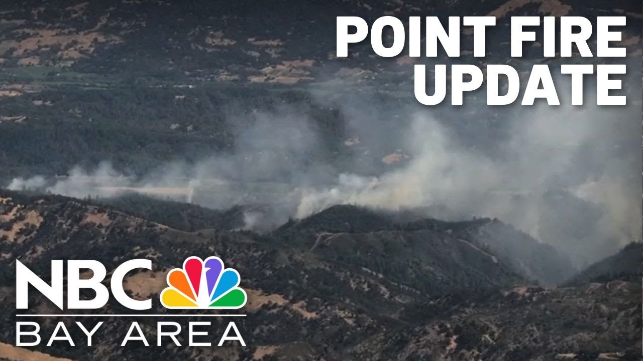 Point Fire in Sonoma County burns roughly 1,200 acres; containment up ...