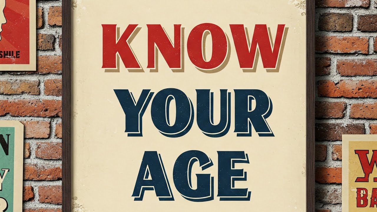 Know your age - YouTube