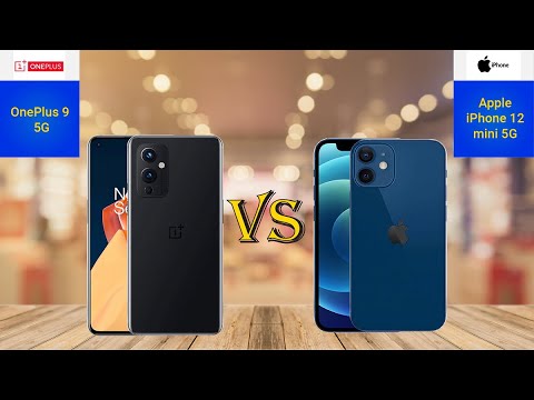 OnePlus 9 5G vs Apple iPhone 12 mini 5G Review Specs I Phone Comparison ...