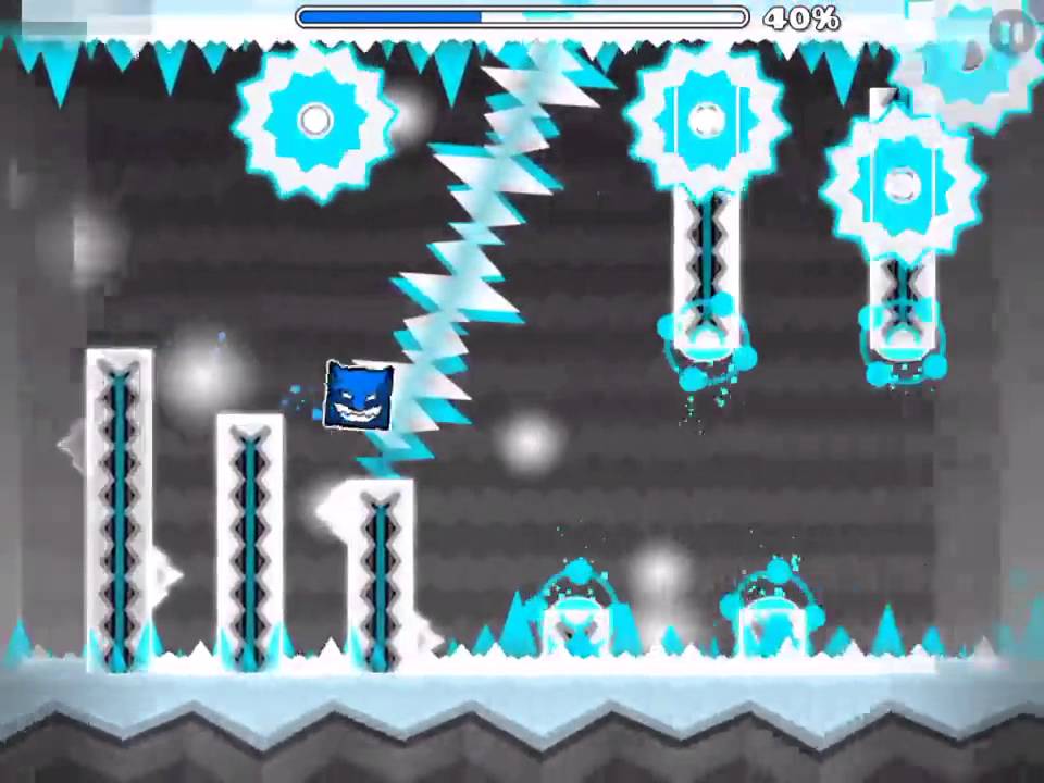 NINE CIRCLES NIEVE!!! Geometry Dash (2.0) Snow Circles By PedroDRC 100% ...