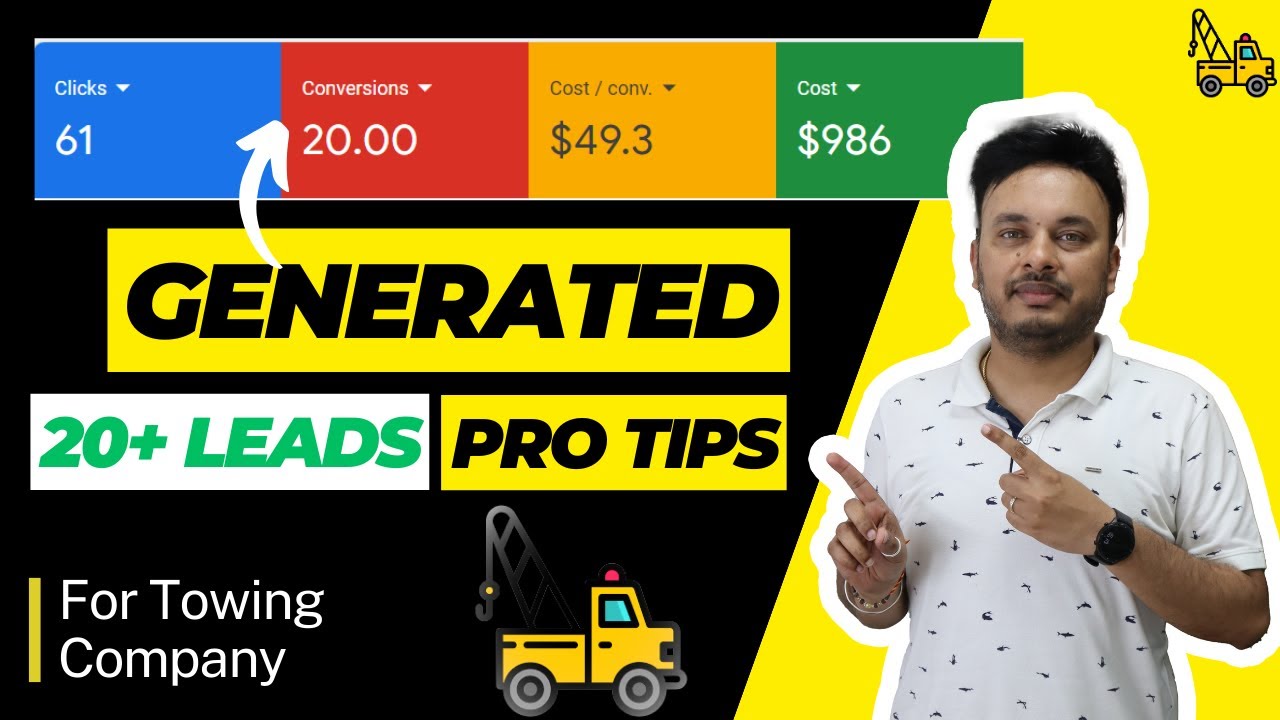 Towing Company Marketing: Google Ads for Towing Company | Lead ...