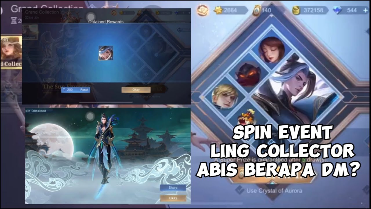 SPIN EVENT LING COLLECTOR || SPIN LING COLLECTOR TERBARU - YouTube