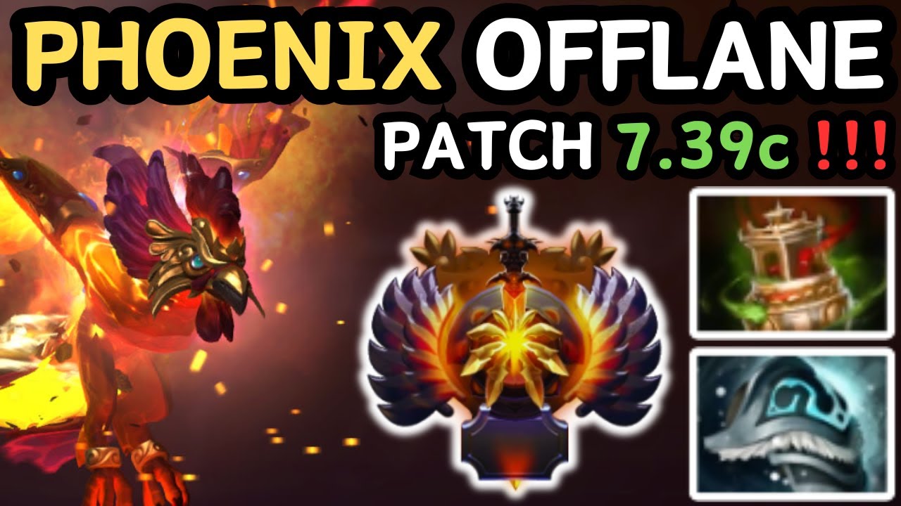 🔥 WHO LET PHOENIX COOK ?! 💢 GRANDMASTER TIER OFFLANE DIFF | DOTA 2 ...