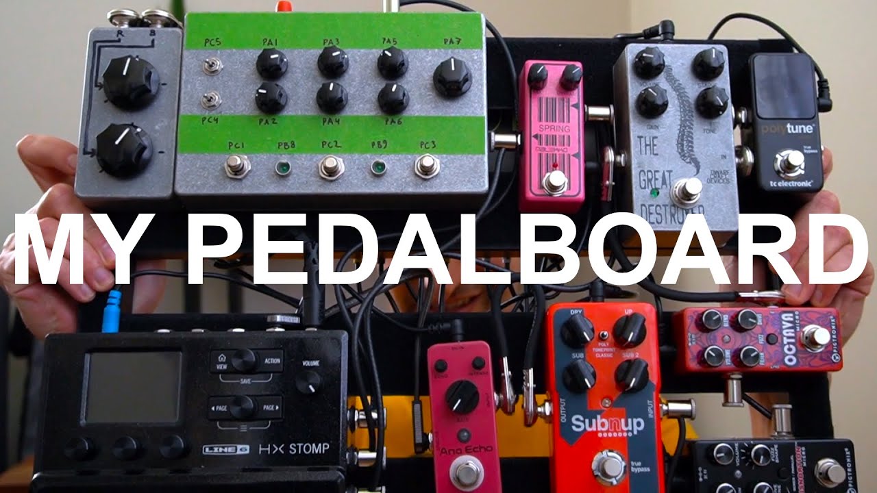 Pedalboard Rundown - YouTube
