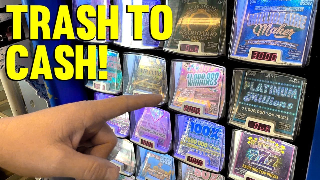 WINNING BIG with TRASH TO CASH! $$$ Fixin To Scratch - YouTube