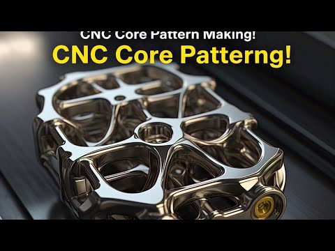 "How to Make Core Patterns with CNC"#cnc #core patterns #engineering ...