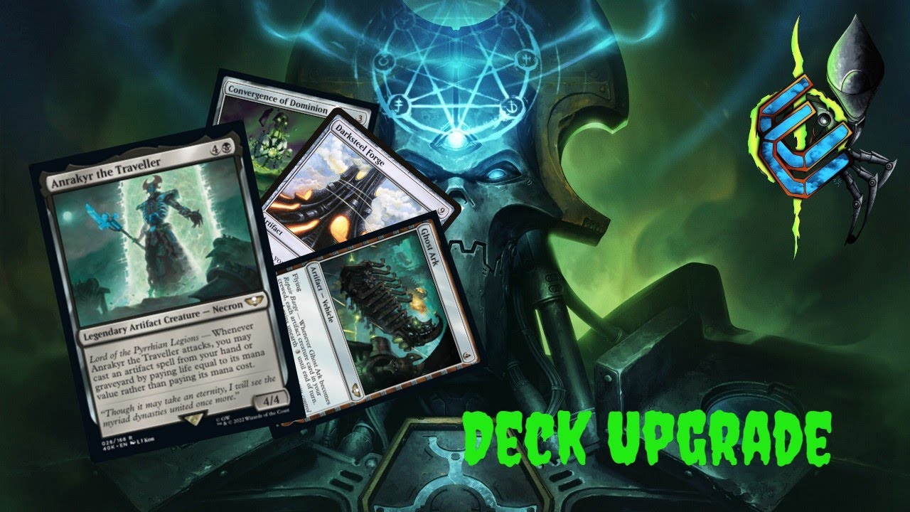 Necron Dynasties EDH Deck Upgrade! Warhammer 40K MTG - YouTube