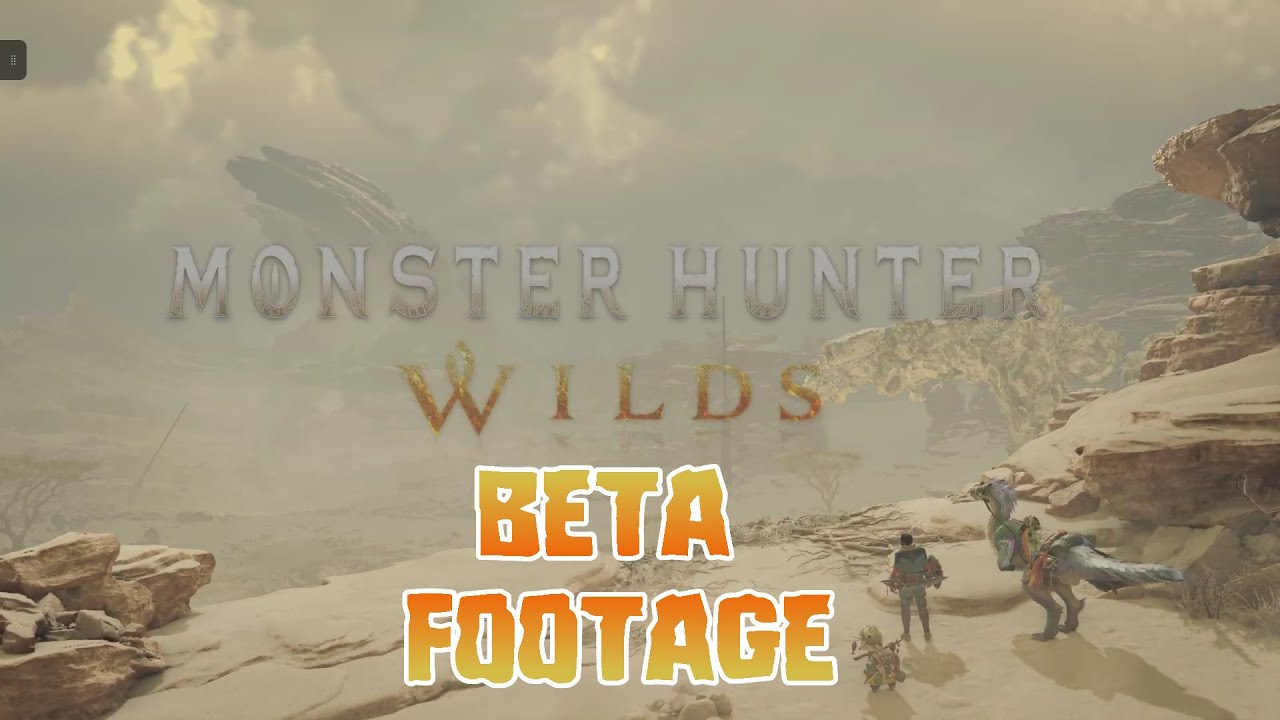 Monster Hunter Wilds Beta Raw Gameplay [no story spoilers] - YouTube