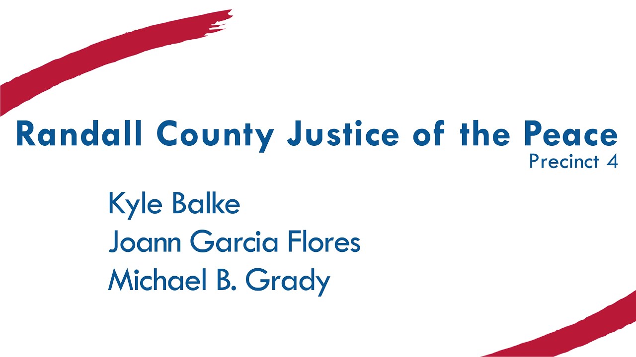 League of Women Voters Candidate Forum 2022: Randall County Justice of ...