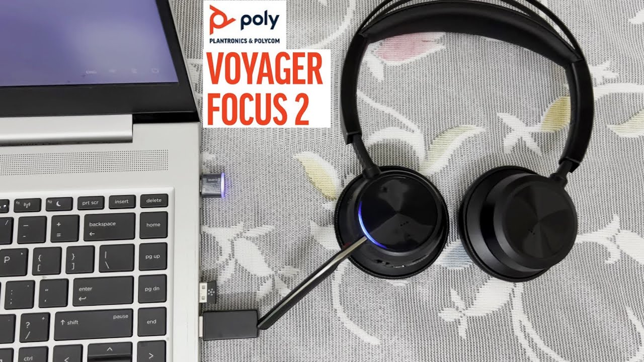Poly Voyager Focus 2 Headset - Unboxing, Review, Installation,Teams ...
