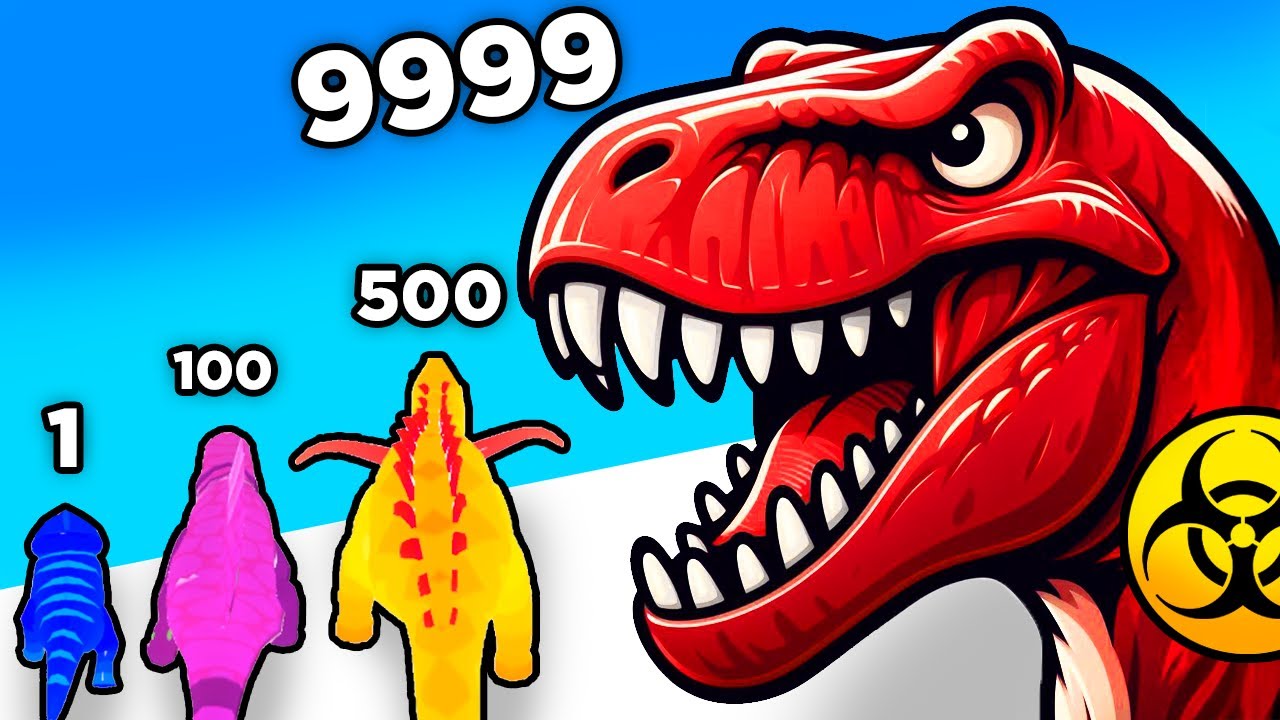 Evolving MAX LEVEL DEADLY DINO! - YouTube