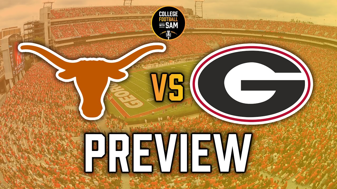 Texas vs Georgia Preview & Prediction - YouTube