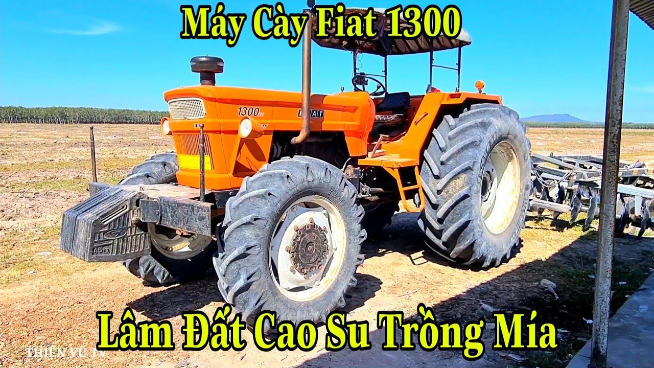 Máy Cày Fiat 1300 Thay Cặp Vỏ Sau Không Ruột 100 Triệu Khiếp Thật, Máy ...
