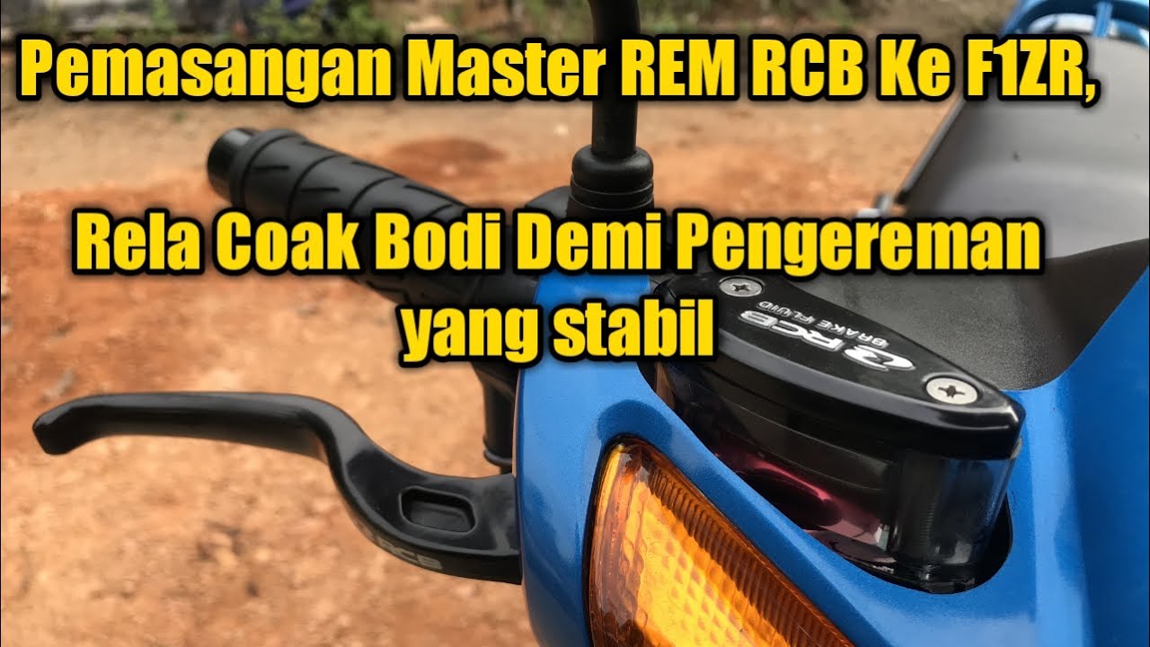Tutorial Pasang Master REM RCB Oval Ke F1ZR FIZR F1Z FORCE || Master ...