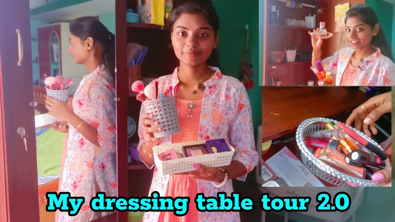 MY DRESSING TABLE TOUR 2.O - YouTube