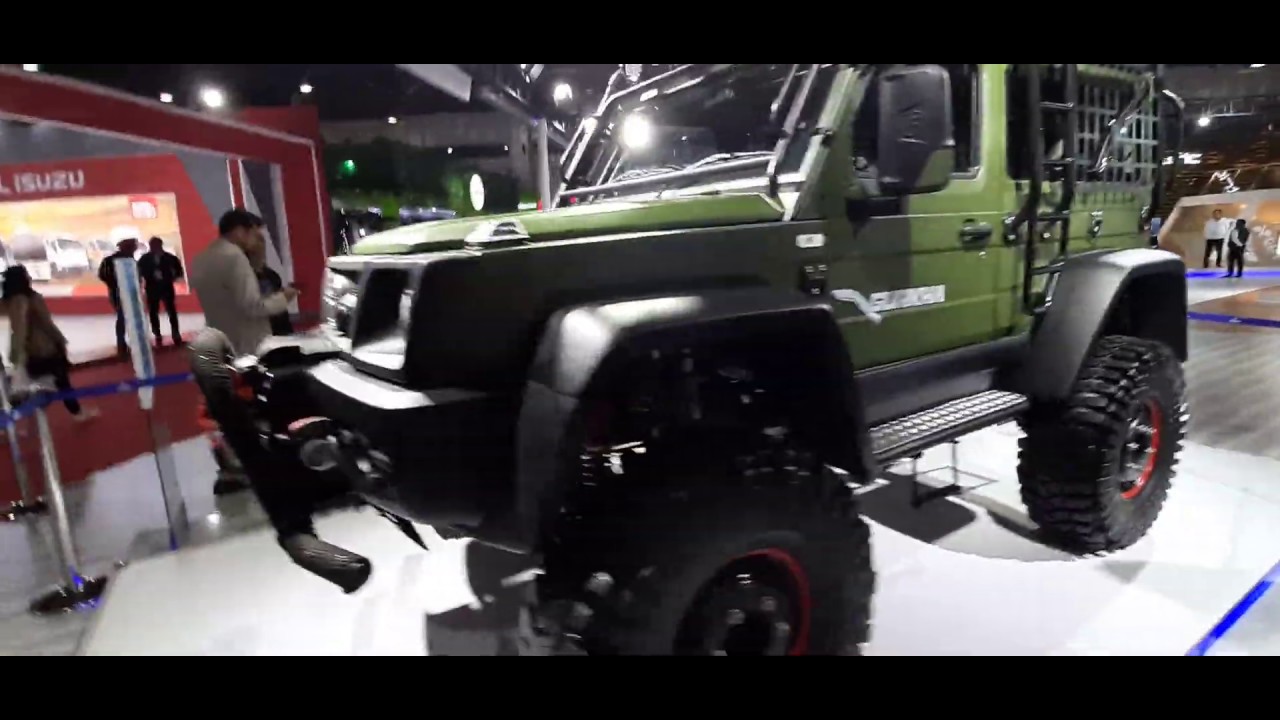 Customized Force Gurkha at Auto Expo 2020 | Force Gurkha modified to be ...