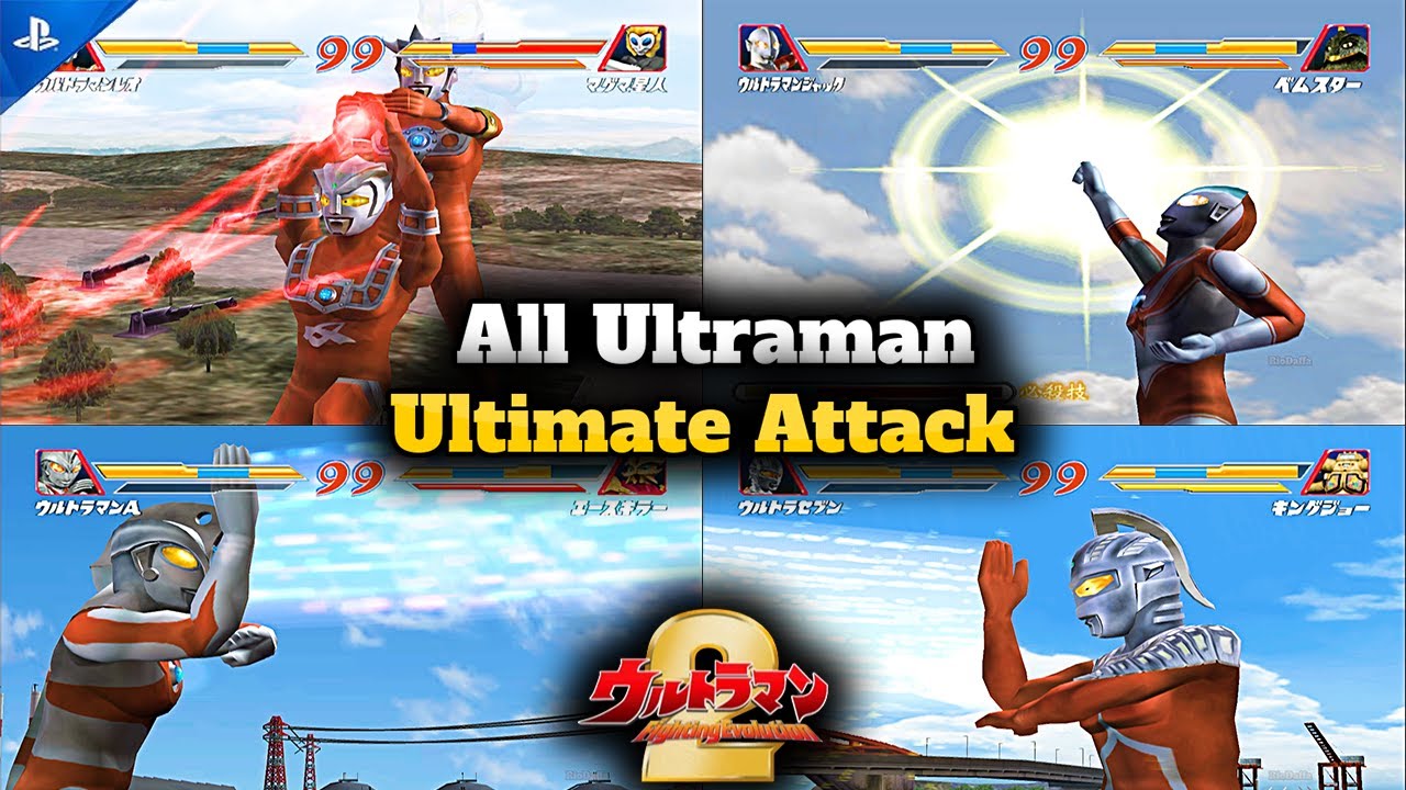 All Ultraman Ultimate Attack - Semua Jurus Ultimate Ultraman - Ultraman ...