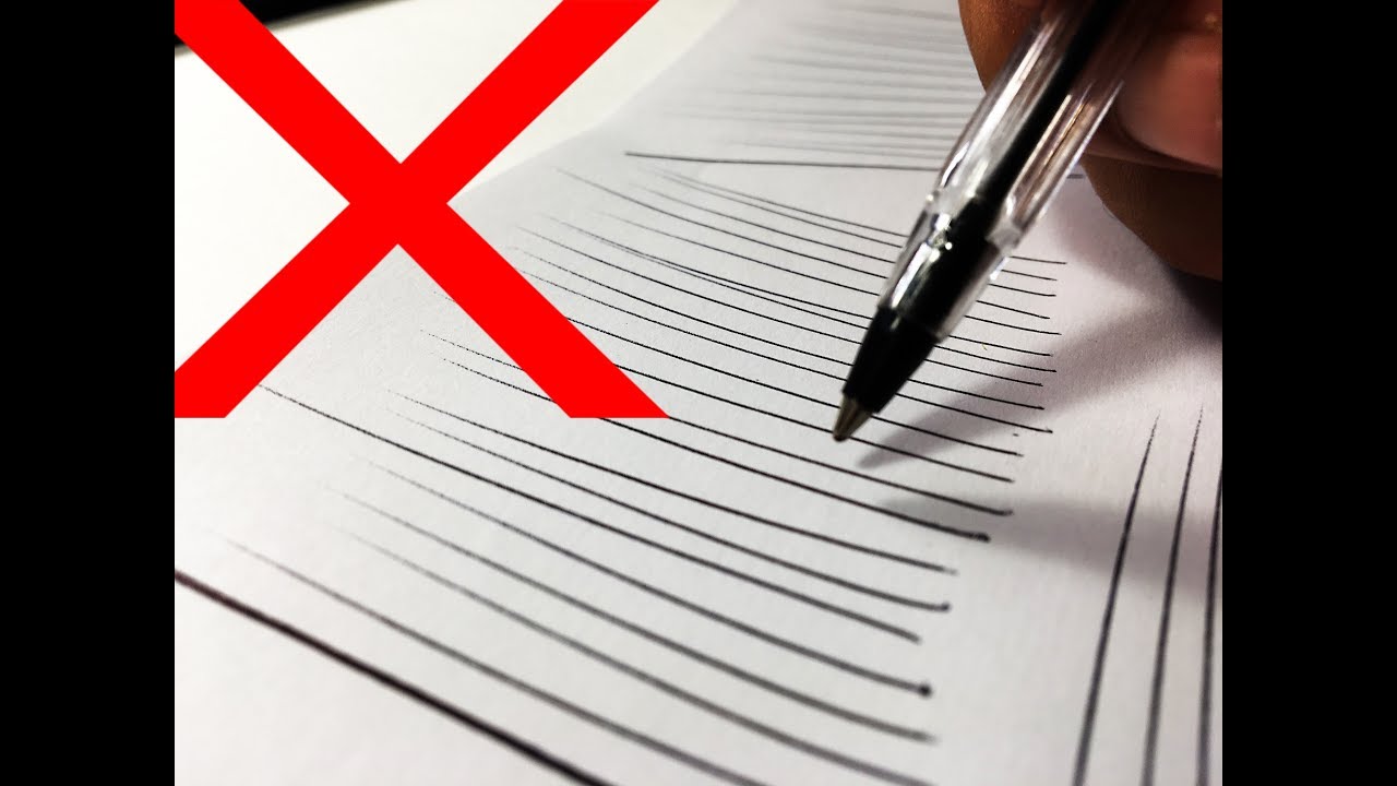 Como Mejorar las lineas en los Dibujos - YouTube