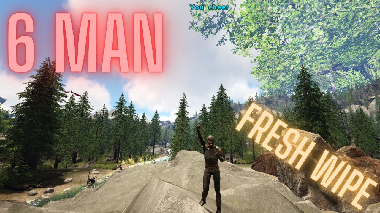 HOW MY TRIBE TOOK THE BEST BASE LOCATION IN ARK - Ark - YouTube