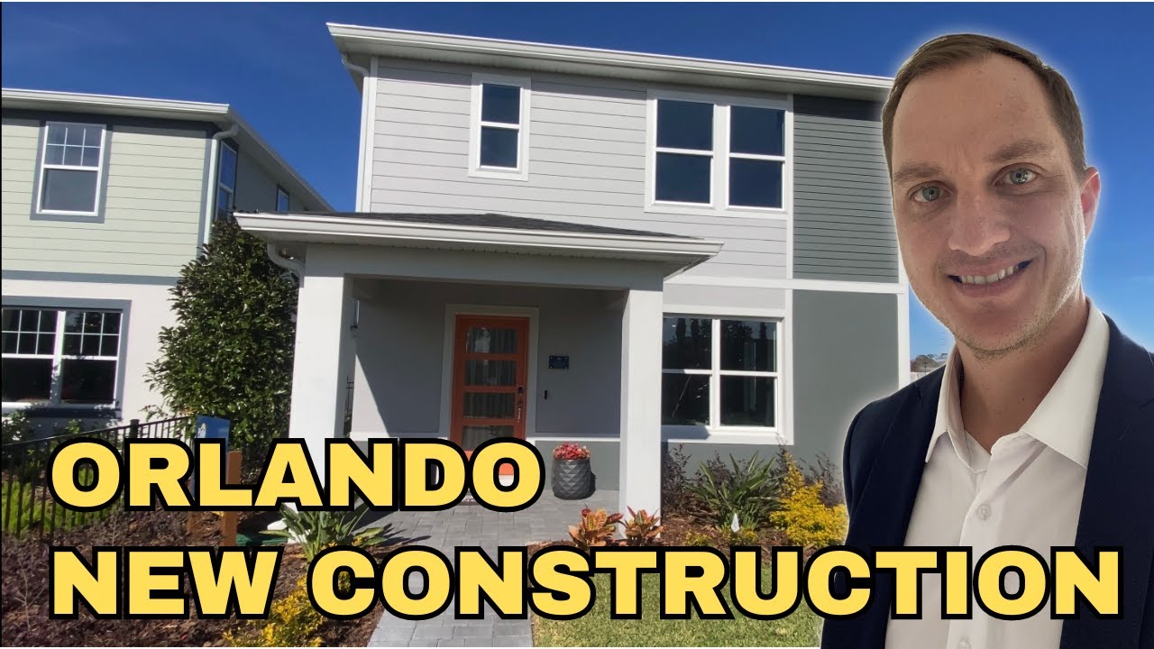 Orlando New Construction Walkthrough | Tour of 2 Homes in EverBe - YouTube