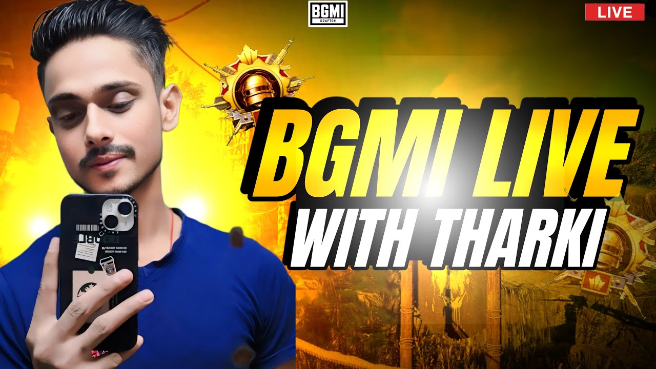 🟡BGMI LIVE WITH THARKI IS LIVE🟡JO MARA USKA MAA KASAM😂#shortslive # ...