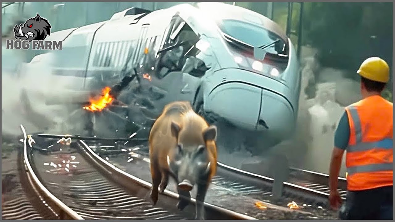 Tragic ! 25 Moments Trucks, Train And Planes Collide With Invasive ...