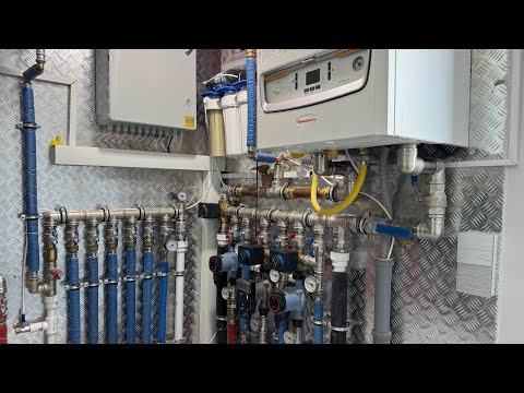 Bağ evində Müasir Qazanxana sistemi.