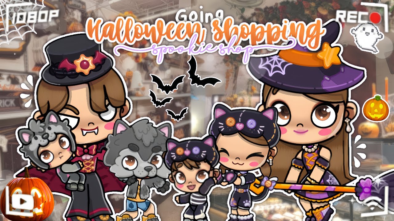 GOING HALLOWEEN SHOPPING *SPOOKY SHOP*🎃🦇|| *VOICED🔊* || AVATAR WORLD ...