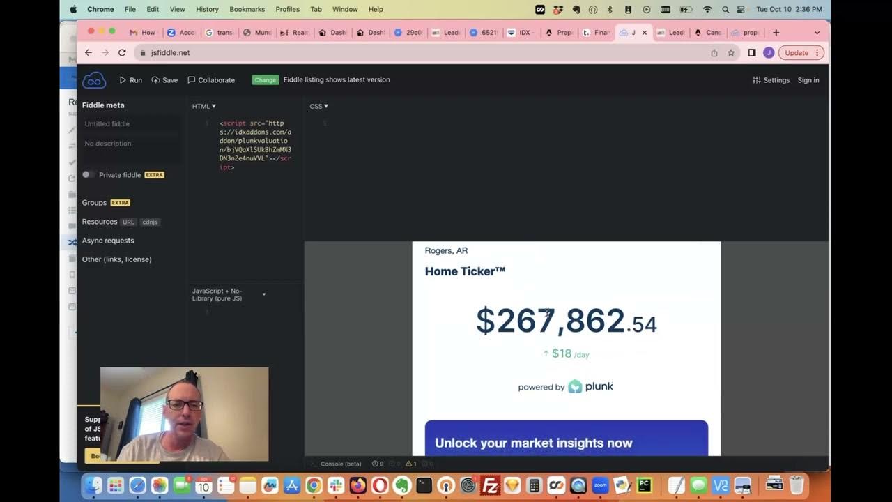 HomeValuation for HighLevel with Plunk for real estate on GHL using IDX Broker - YouTube