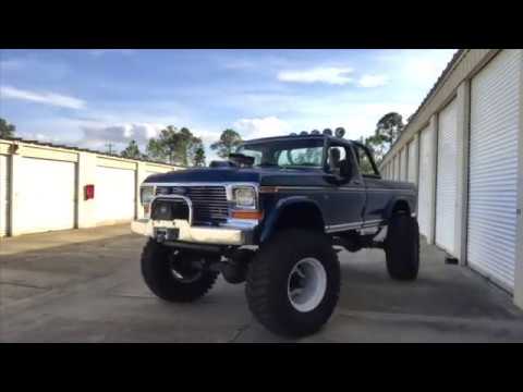 A little crabbing in the Bigfoot 1 Monster Truck replica clone Ford ...