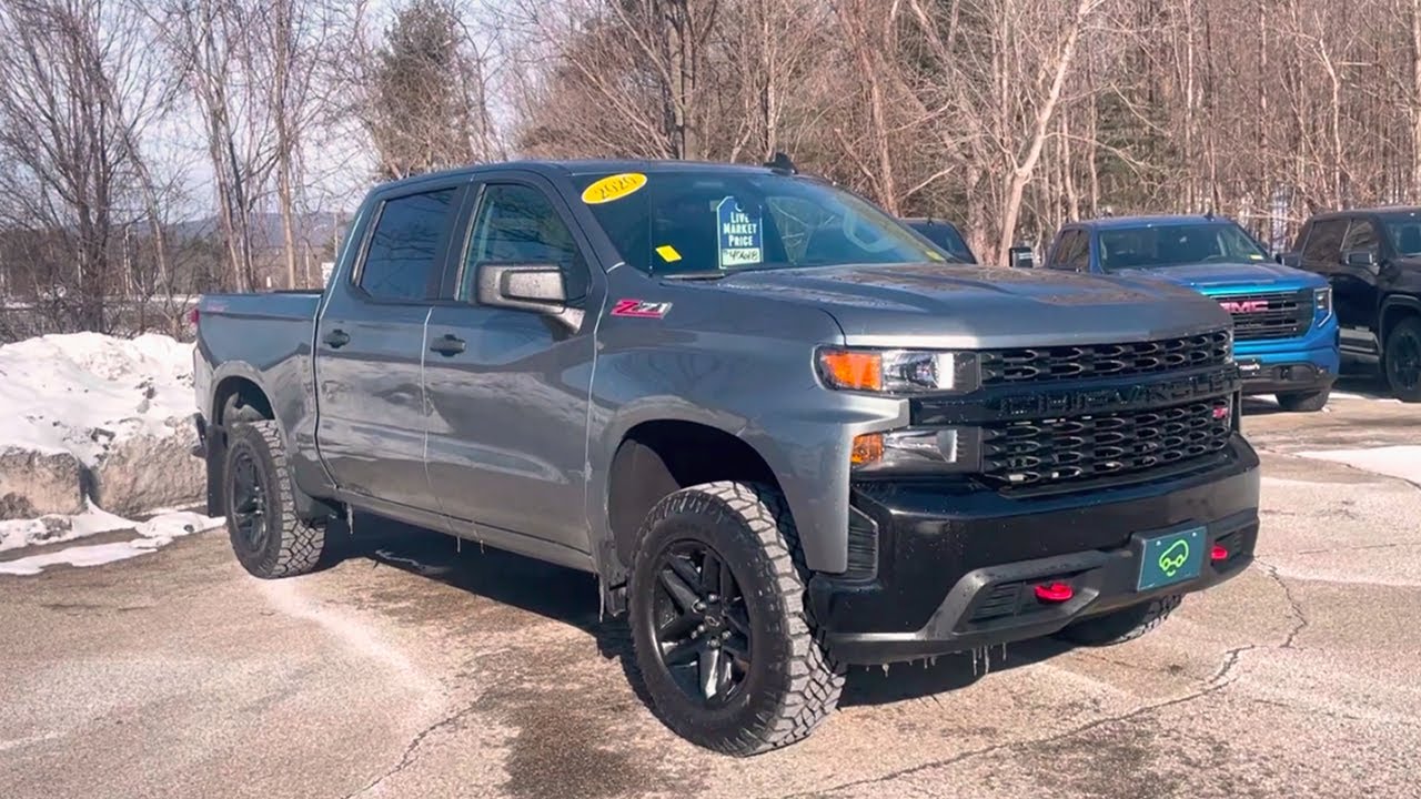 2020 Chevrolet Silverado Custom Trail Boss - YouTube