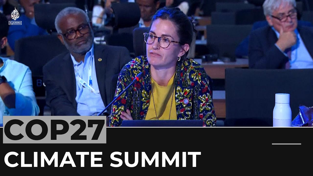 Historic ‘loss and damage’ fund adopted at COP27 climate summit - YouTube