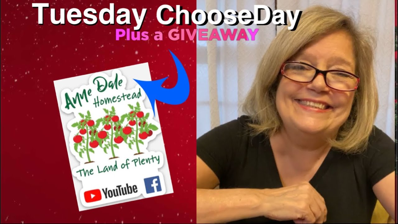 Tuesday ChooseDay +a little giveaway - YouTube