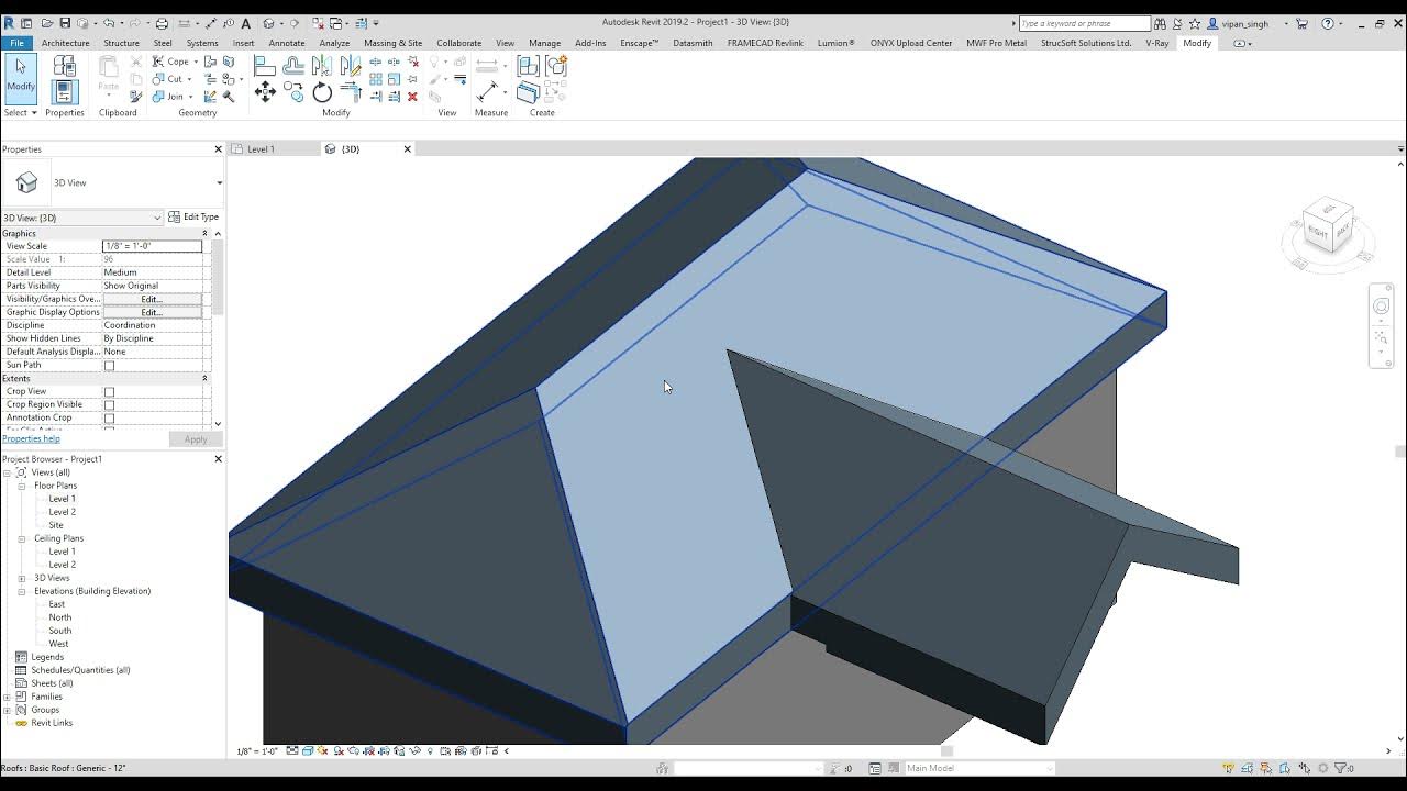 R-21 | How to Join Roofs | Dormer/Gable Roof | Revit Tutorial | Beginner - YouTube