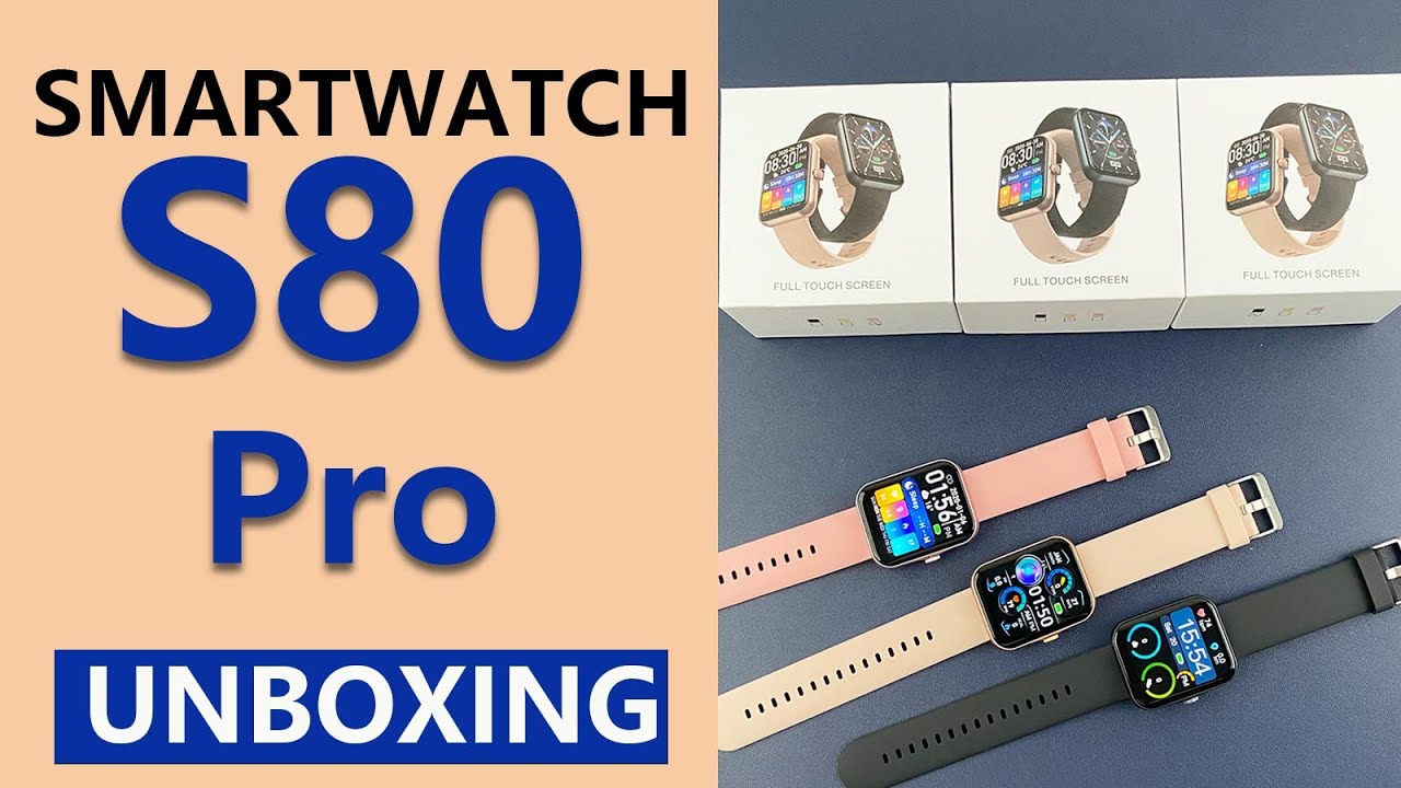 S80 Pro smart watch | Bluetooth call, music playback, 37 sports modes ...