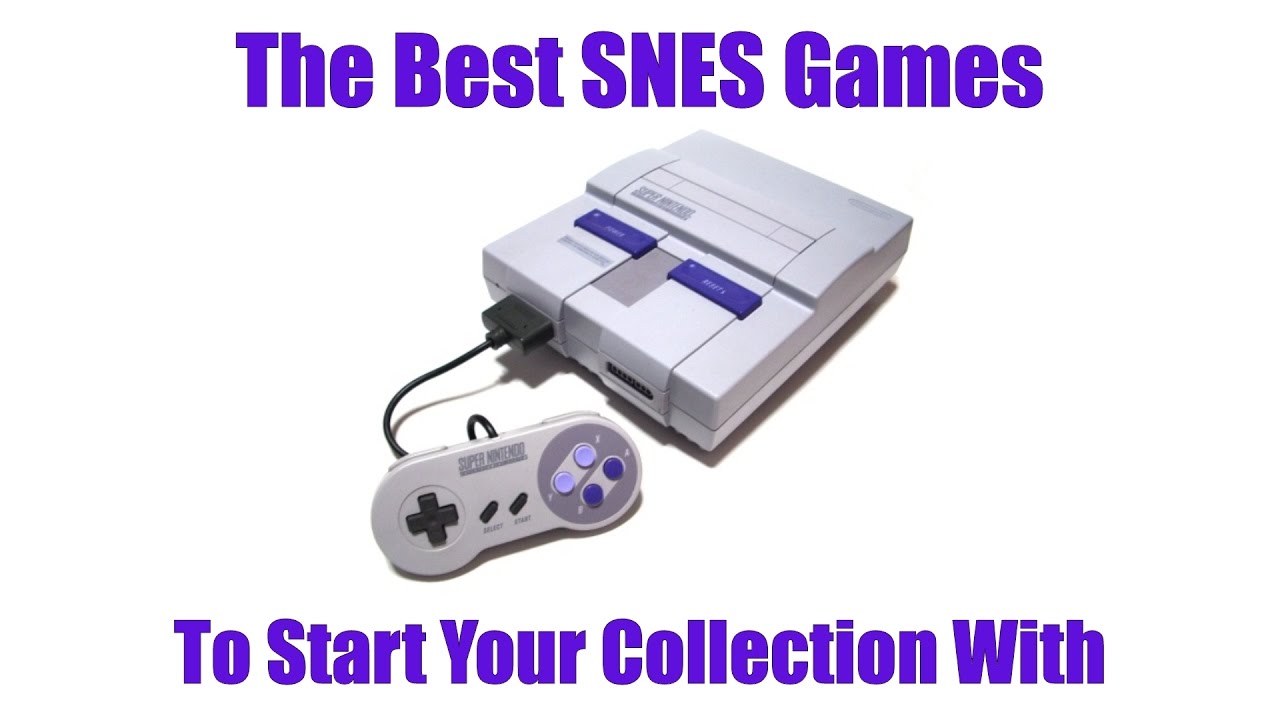 The BEST SNES Games to Start Your Collection With - YouTube