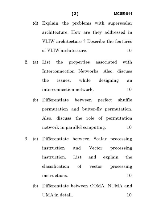 MCSE - 011 June 2022 Question Paper - YouTube