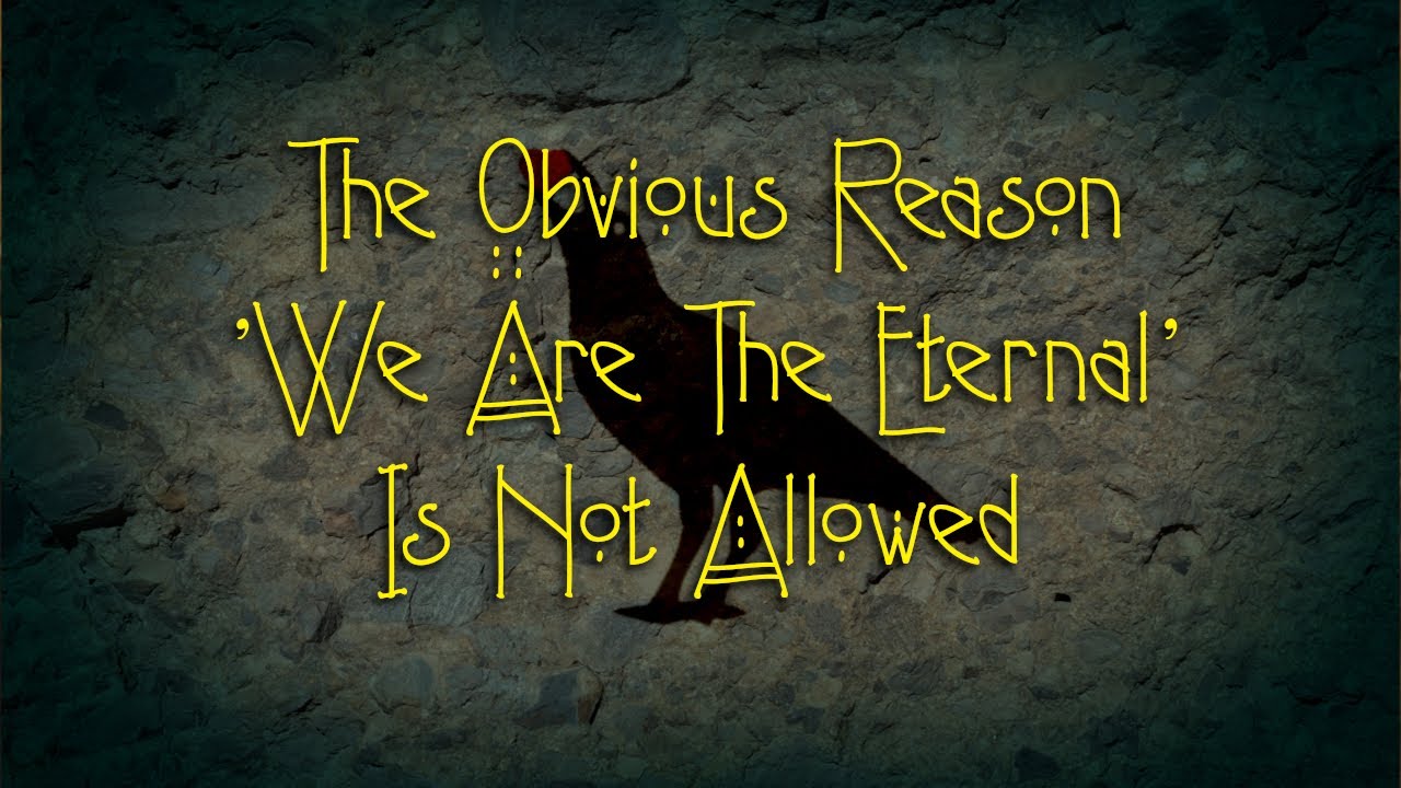 The Obvious Reason 'We Are The Eternal' Is Not Allowed - YouTube
