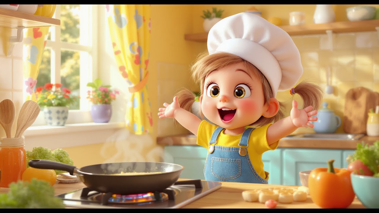 Cooking with Mommy 🍳 | Fun Kids Song & Animation - YouTube
