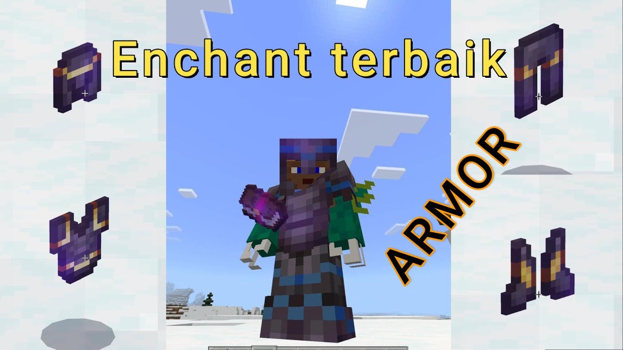 the best enchantments armor in minecraft - YouTube