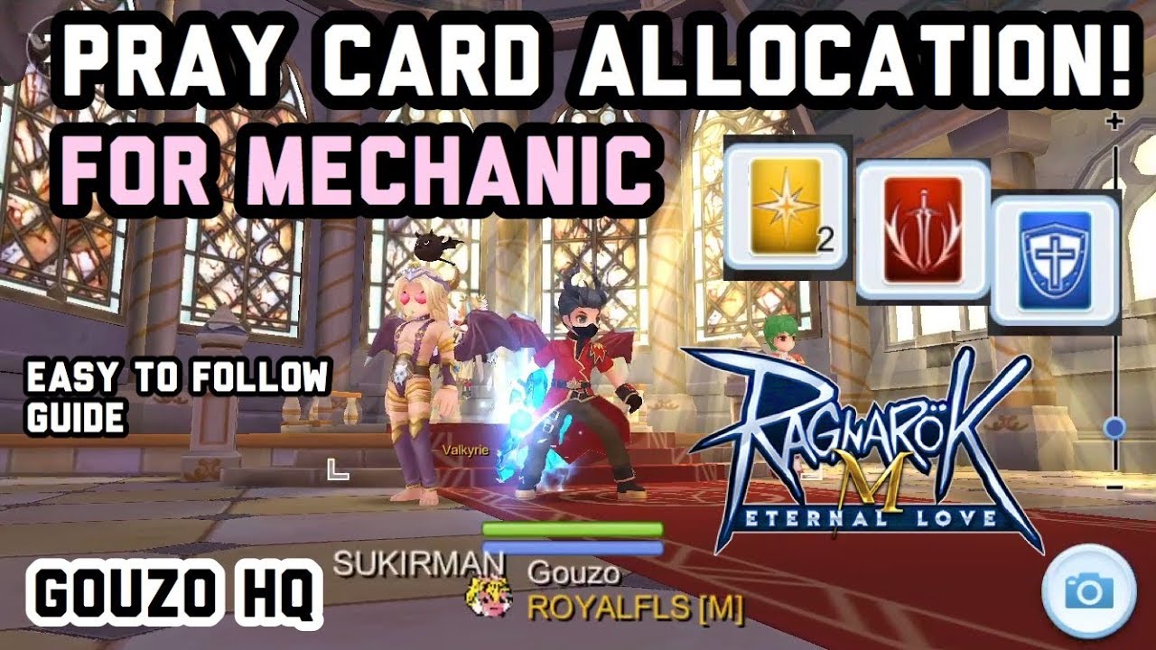 Ragnarok Mobile : Alokasi Mechanic Pray Card - YouTube