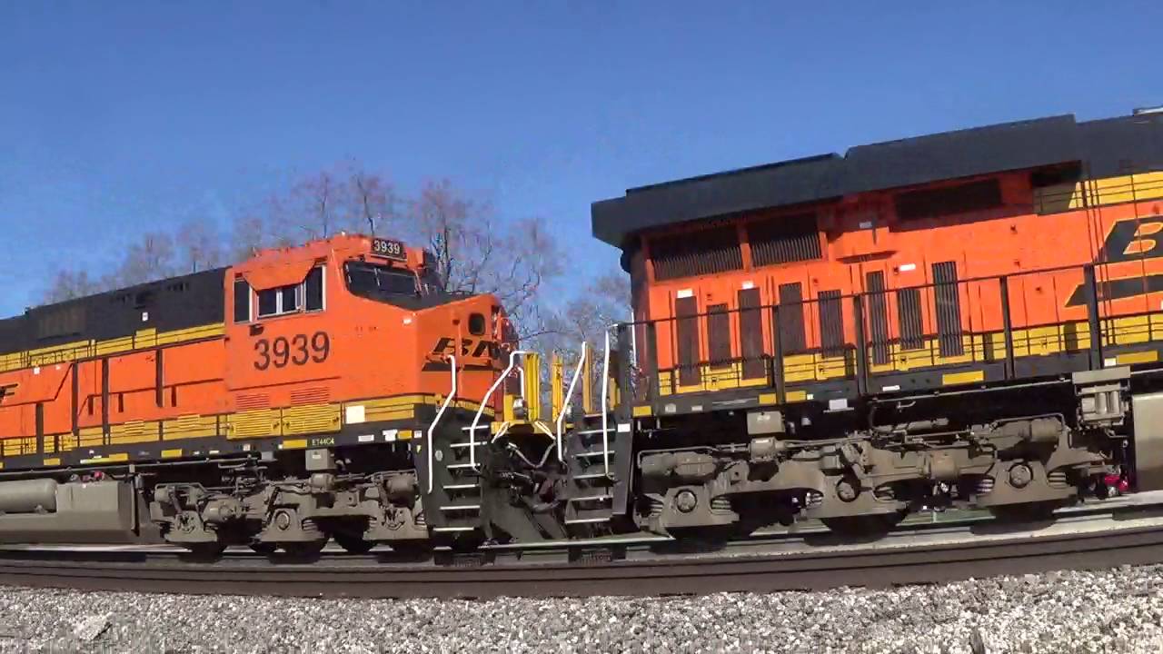 BNSF 3984 West Mazon, IL 3/20/16 - YouTube