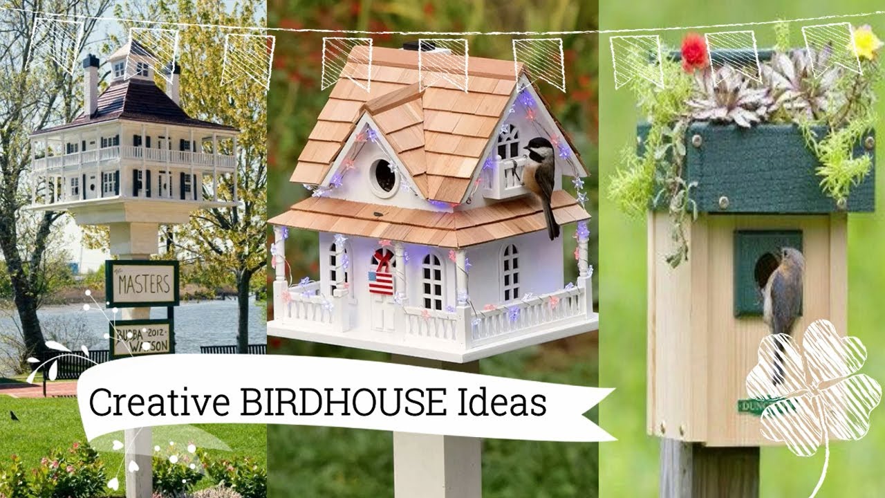 Creative Bird House Ideas I Amazing DIY Garden Concepts I Ideas for ...