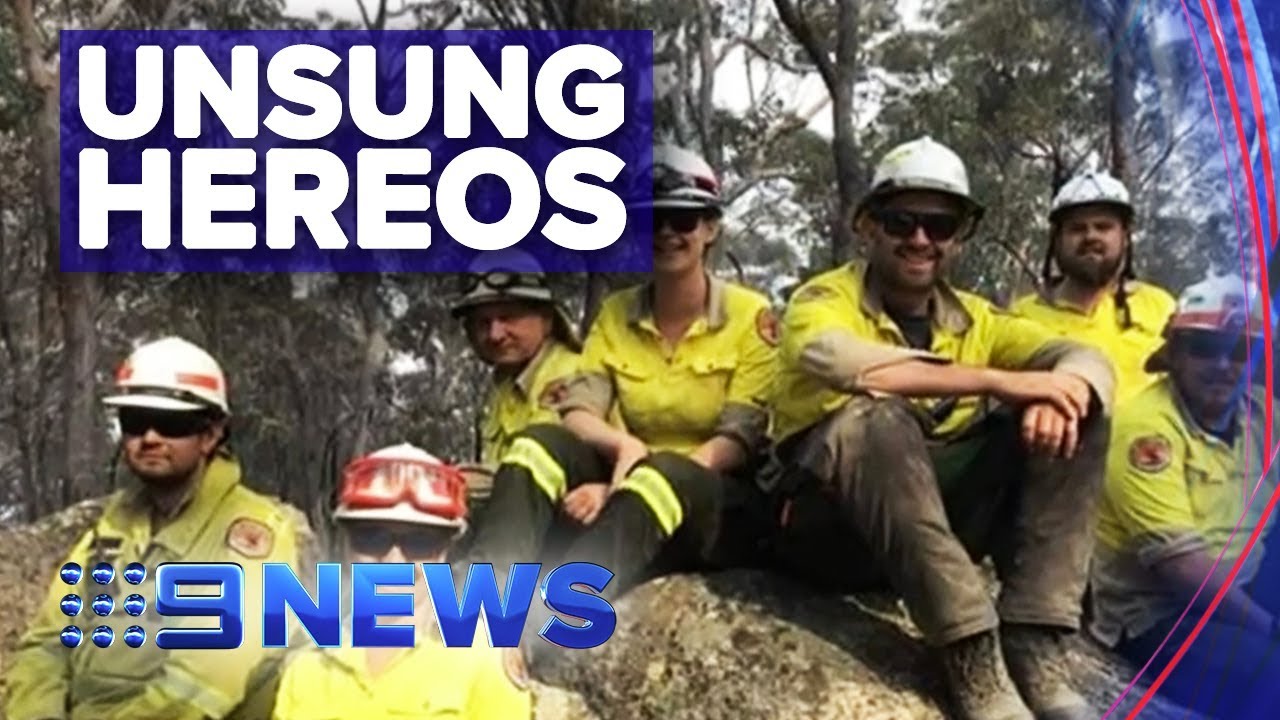 NPWS rangers helping fight fires in north NSW | Nine News Australia ...